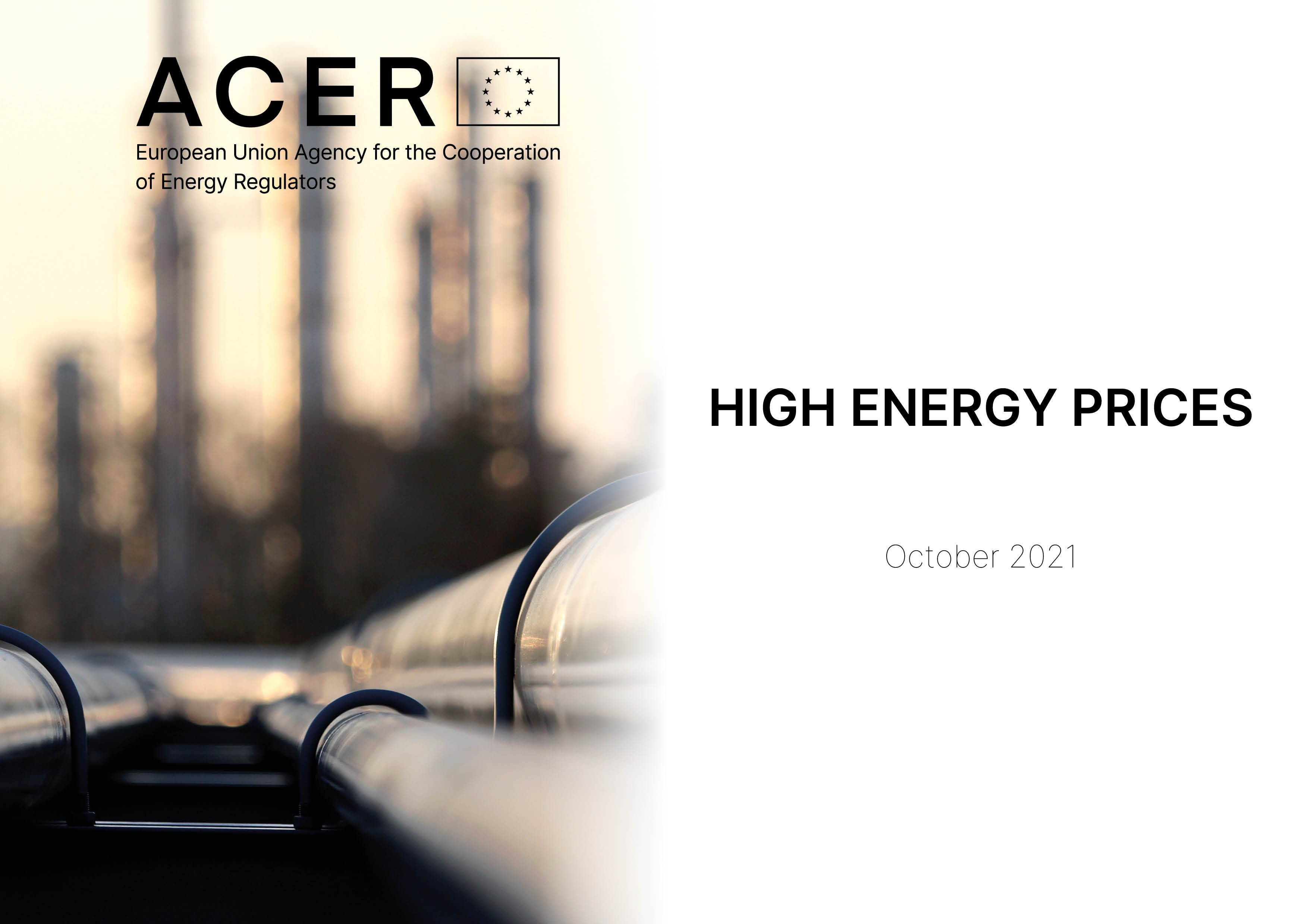 Europe’s high energy prices: ACER looks at the drivers, outlook and ...